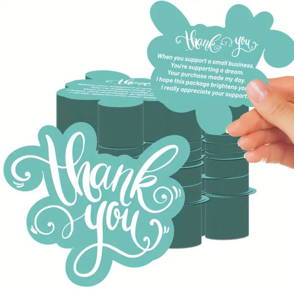 Office | 10 Count Thank You Cards For Small Business | Poshmark